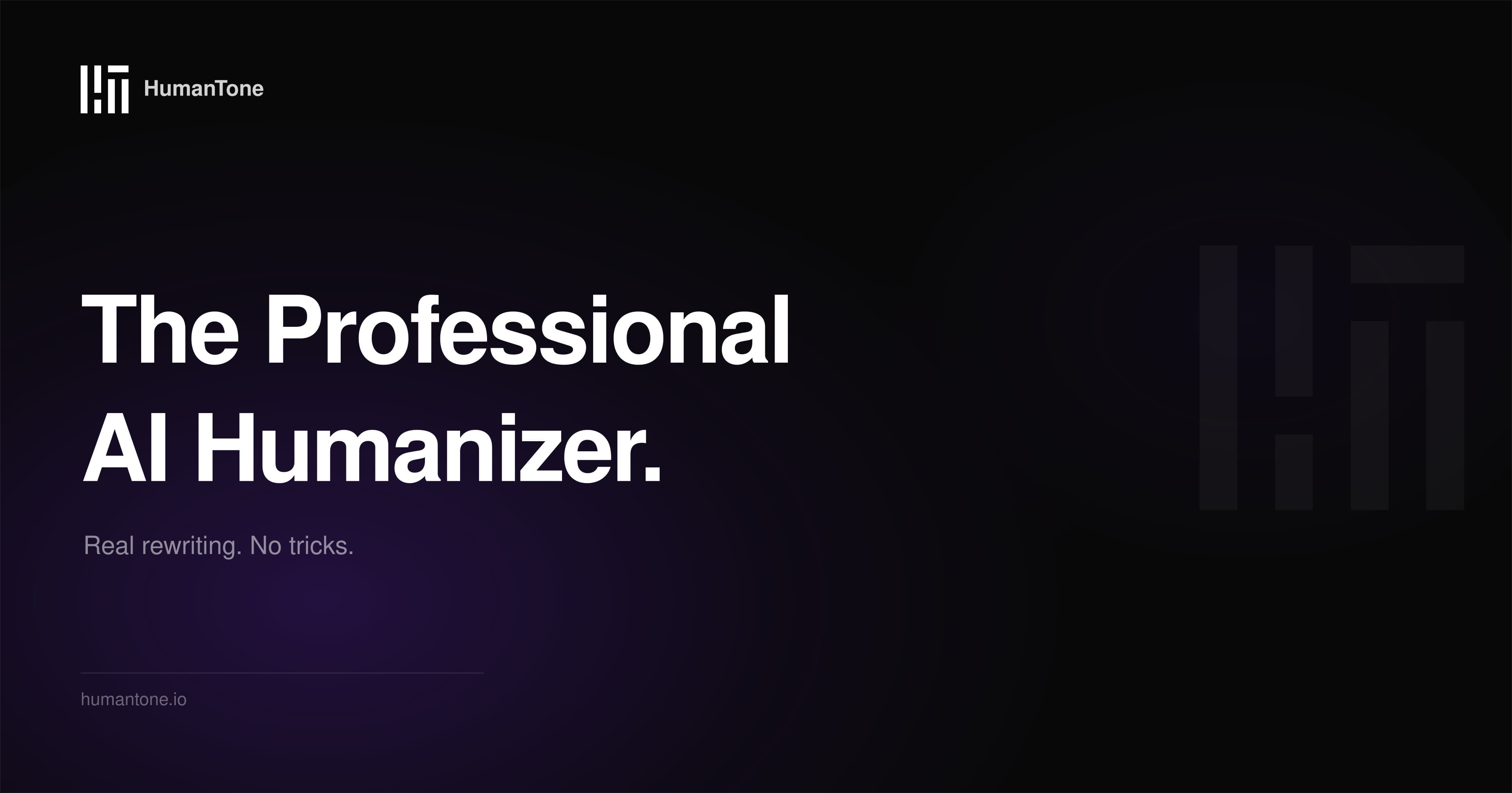 AI Humanizer: Turn AI Text Into Human Writing | HumanTone